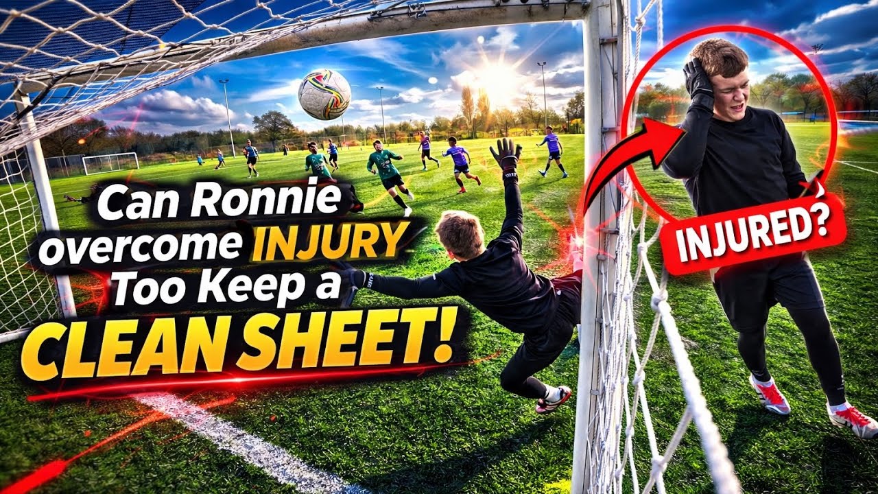 Can Ronnie Play Through INJURY & Keep a Clean Sheet?! - YouTube