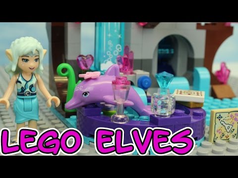 Lego Elves Naida's Spa Secret 41072 seratus1 stop motion Brickfilm
