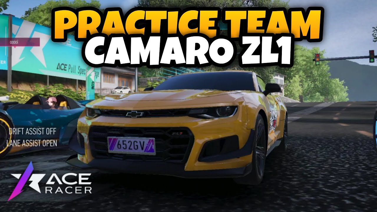 ACE RACER - Practice Team - Chevrolet Camaro ZL1 - YouTube