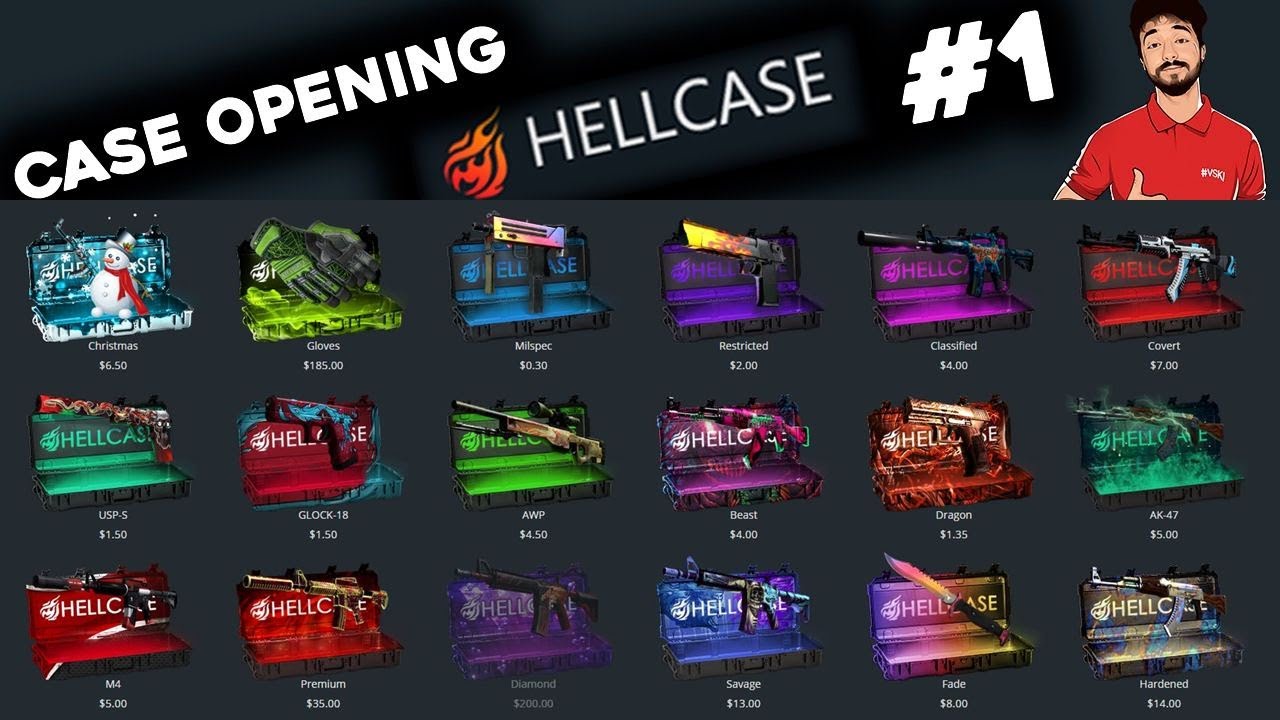 MON PREMIER CASE OPENING ?! (HELLCASE) - YouTube