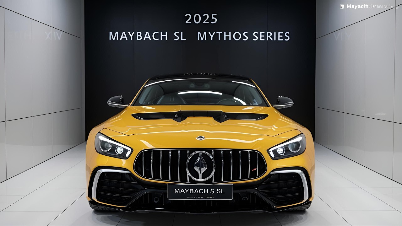 Exclusive First Look: 2025 Maybach SL Mythos Series Features & Specs ...