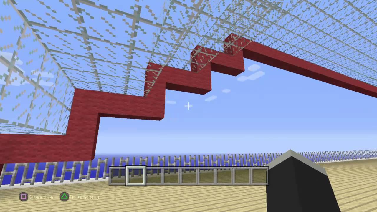 Minecraft Cruise ship - captains Deck Helipad - YouTube