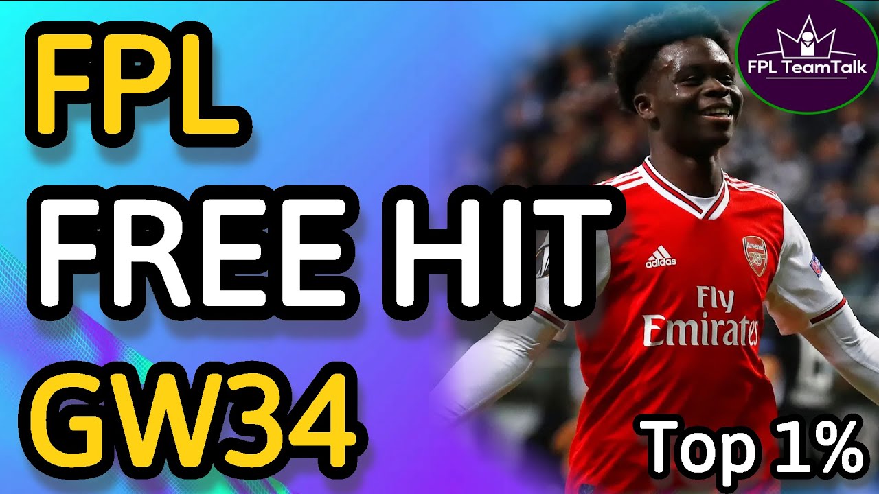 FPL | FREE HIT | GW34 | Fantasy Premier League tips 23/24 | - YouTube