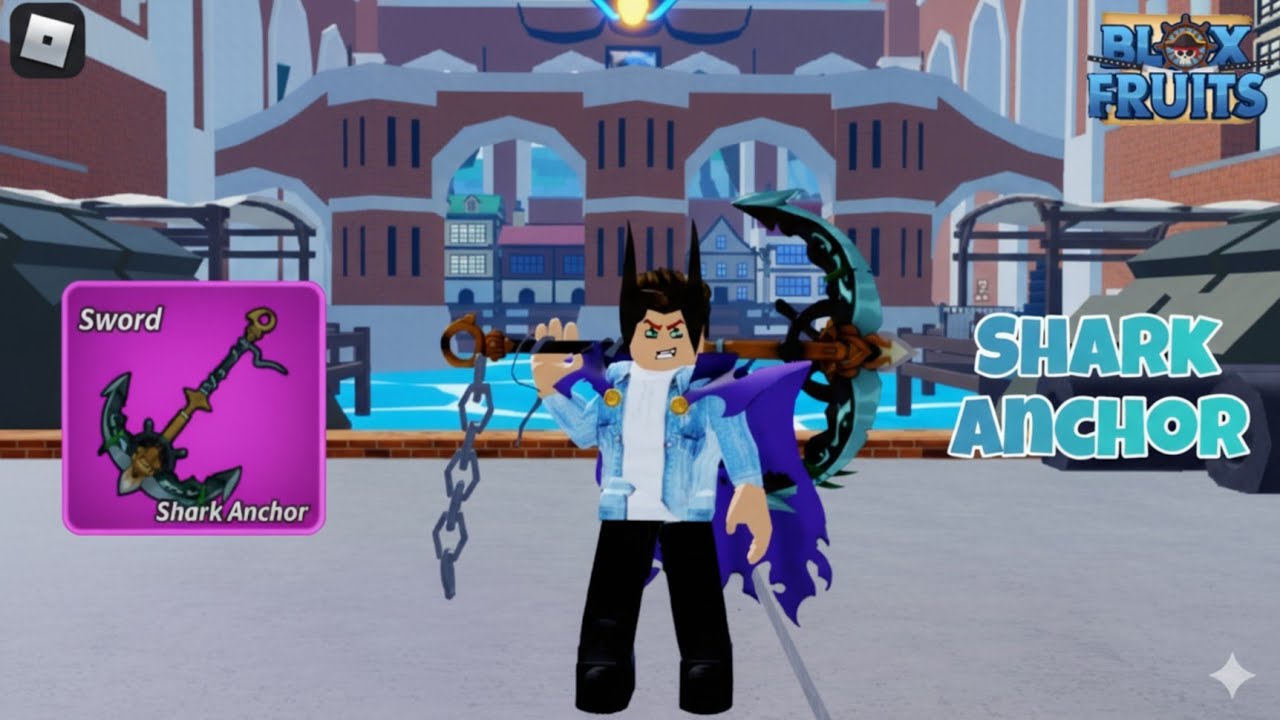 I unlocked the shark anchor in blox fruits - YouTube