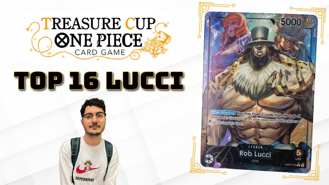SPICY TOP 16 ROB LUCCI Deck Profile | 1000+ players PLAY TCG! Treasure ...