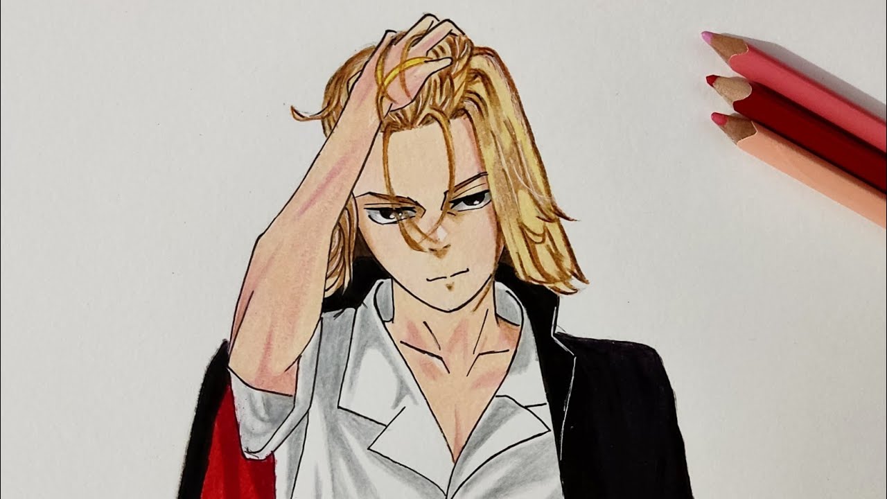 ~How to draw Mikey-kun | Tokyo Revengers💛| Sauravarts 🛑 - YouTube