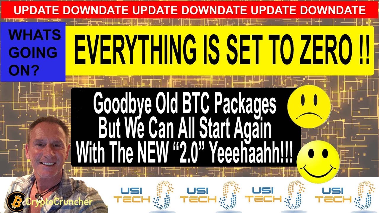 USI Tech Old BTC Packages Set to Zero! - YouTube