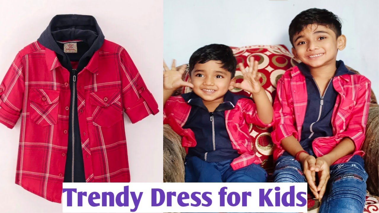 Latest Trendy Hoodie shirt for kids // firstcry hoodie shirt unboxing ...