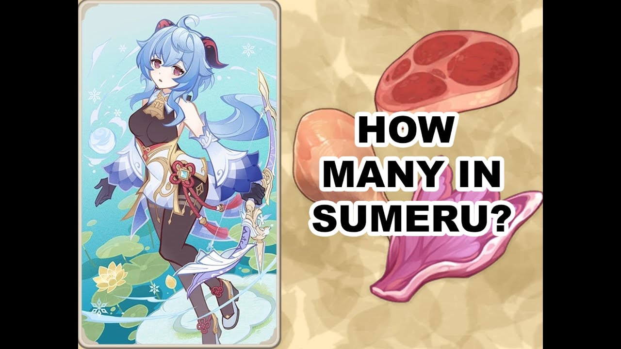 I hunted EVERY animal in Sumeru. How much meat did I get??? # ...