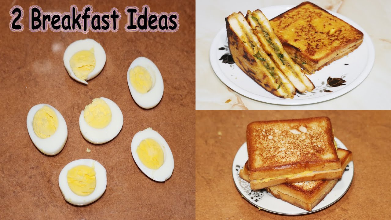 2 Healthy Breakfast Ideas/ Easy Snack Recipes/ Dim Pauruti Recipe ...