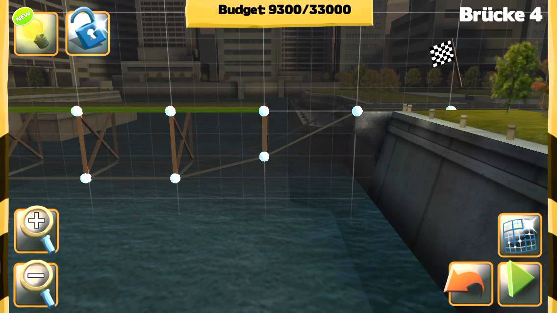 Bridge Constructor - Bridge 4 - The Ridge - Walkthrough - YouTube