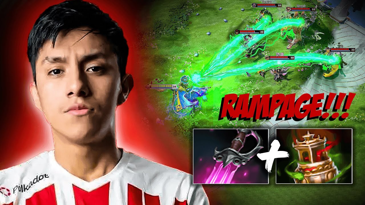 Parker God Mode Rubick 10-Minute Rampage, 32 Kills | Khanda + Vessel ...