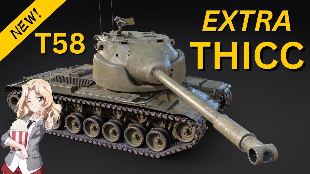 BIGGEST HEAVY! - War Thunder T58 Heavy Devblog - YouTube