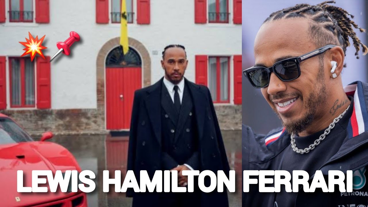 Lewis Hamilton Primeras Fotos Con FERRARI 2025 | VÍDEO - YouTube