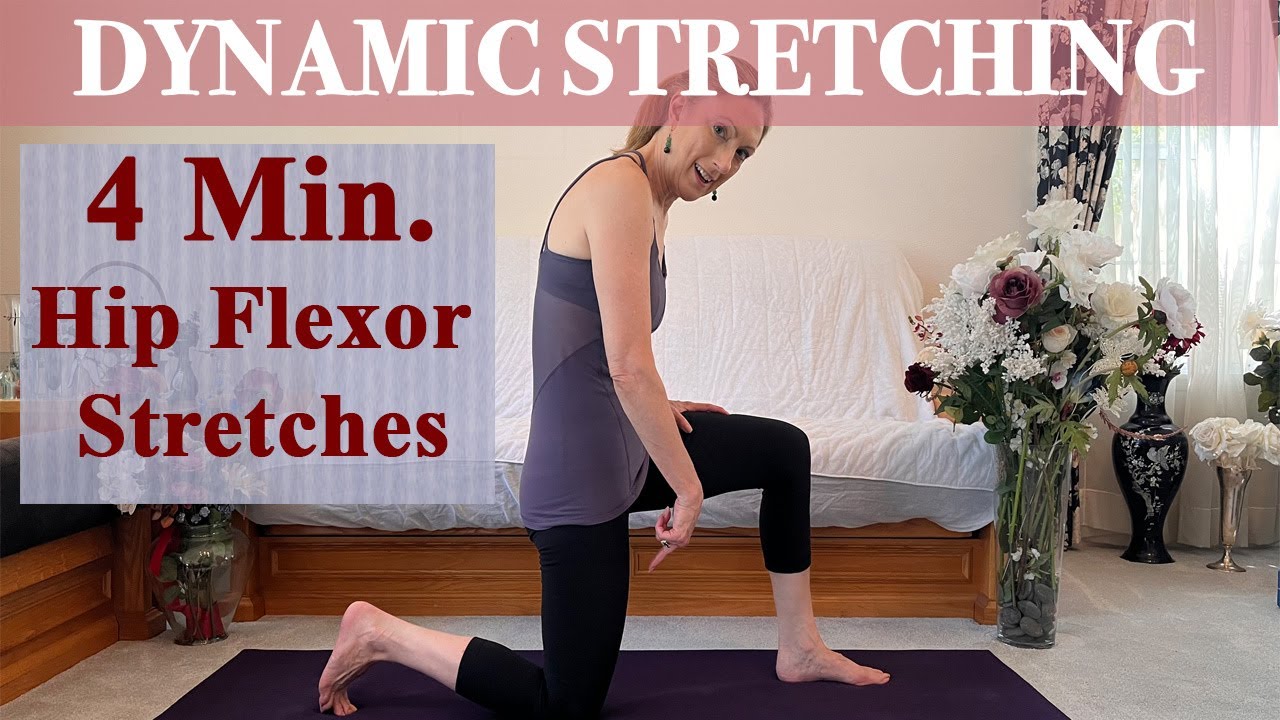 Release Hip Flexor Tension: Transform with this 4-Minute Dynamic Yoga ...