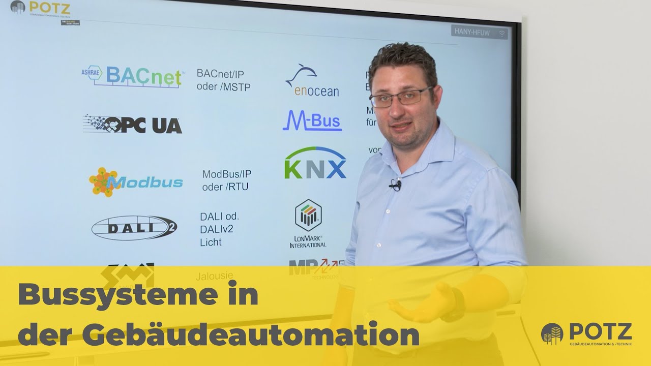 Bussysteme in der Gebäudeautomation - YouTube