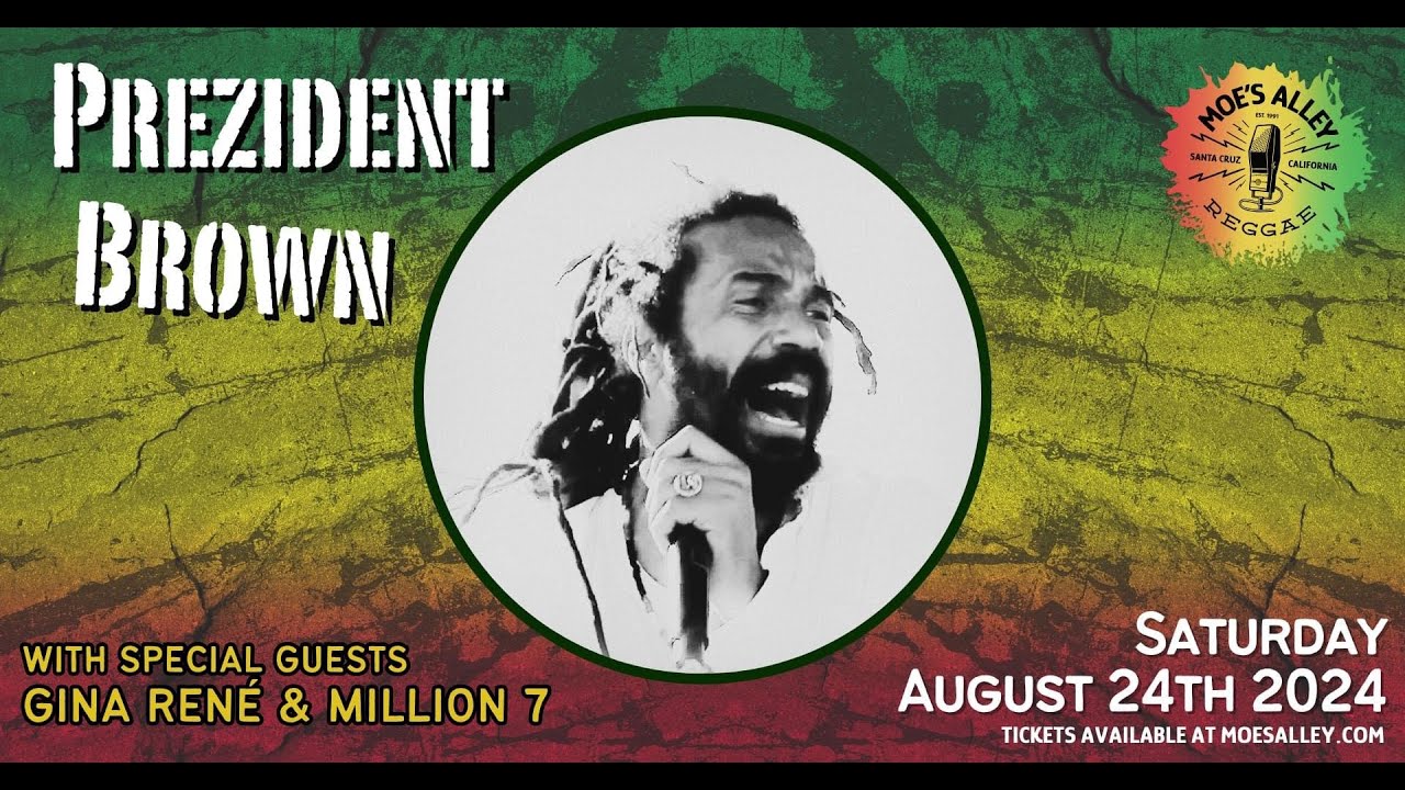 Prezident Brown & I-Sound Band - Spirit Of Contention - Moe's Alley ...
