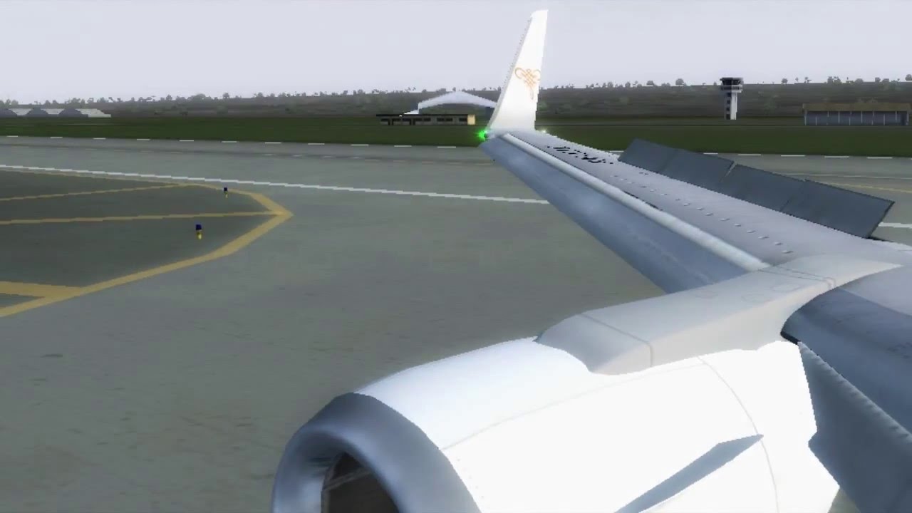 FS2004 - Sriwijaya Air Landing at Frans Kaisiepo Airport [Biak/BIK/WABB ...