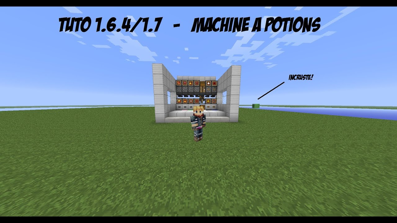 TUTO - Machine a Potion - 1.6.4/1.7 Minecraft - YouTube