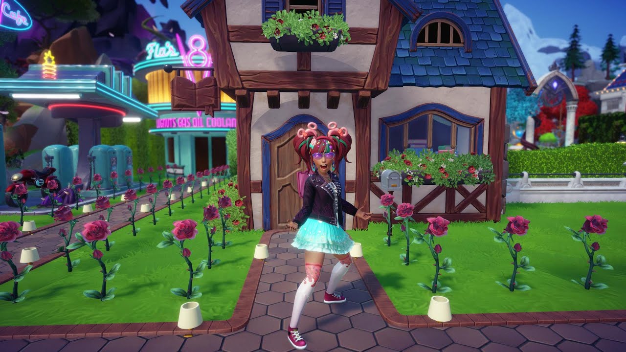 Disney Dreamlight Valley Downtown, Creating the Library Pt 2 - YouTube