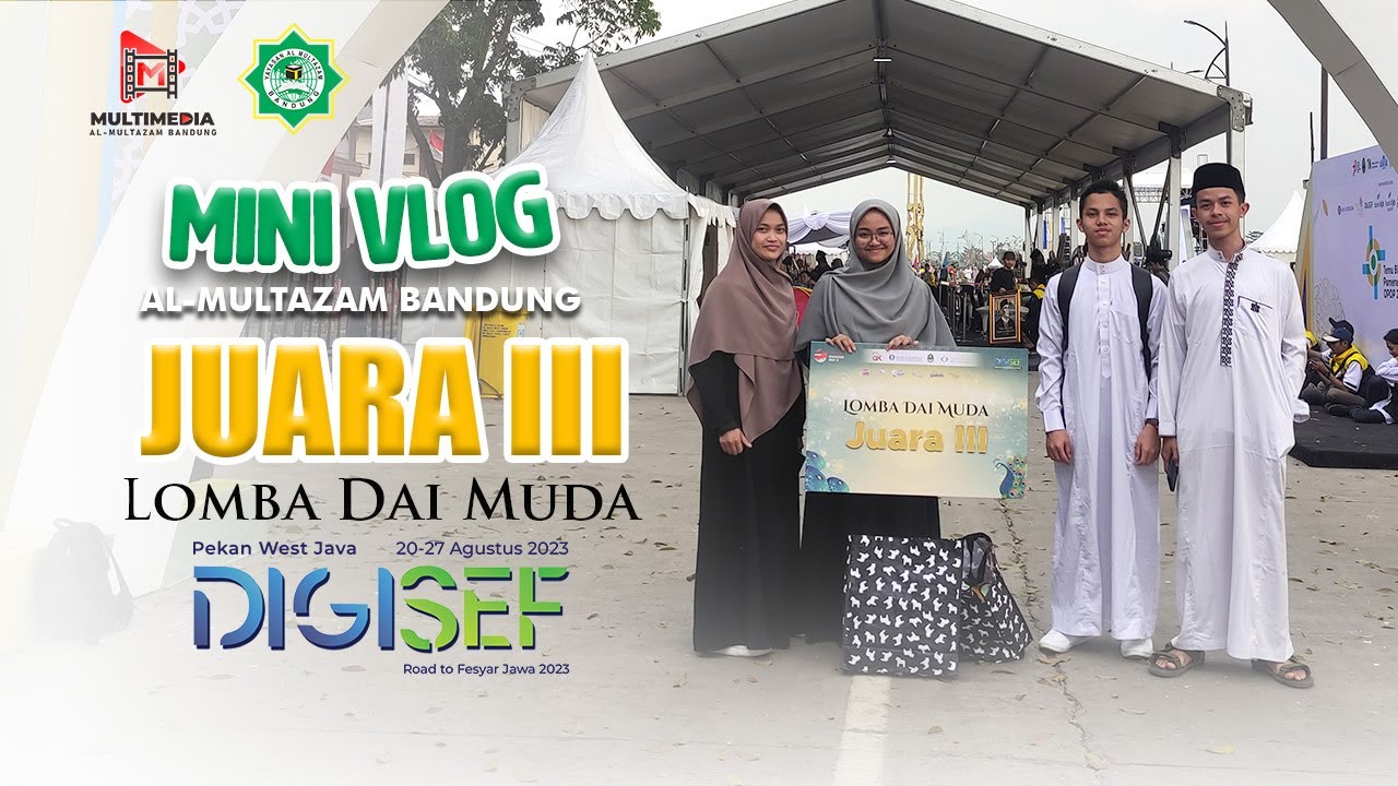 AL-MULTAZAM BANDUNG GOES TO DIGISEF 2023 | MINI VLOG - YouTube