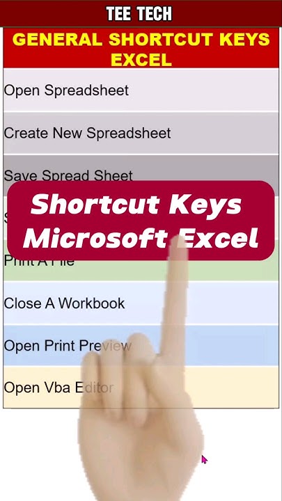 Excel shortcut keys 😎🔥| Ms Excel shortcut keys #excel #exceltips #data #exceltutorial #shorts ...
