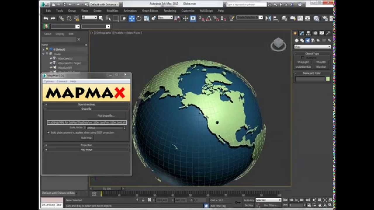 Mapmax globe - YouTube