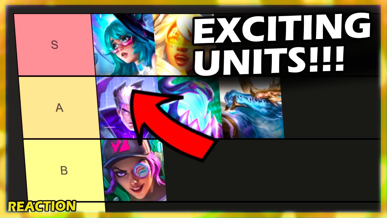 Who is Most EXCITING??? Ranking NEW TFT Set 14 Units By Interest - YouTube