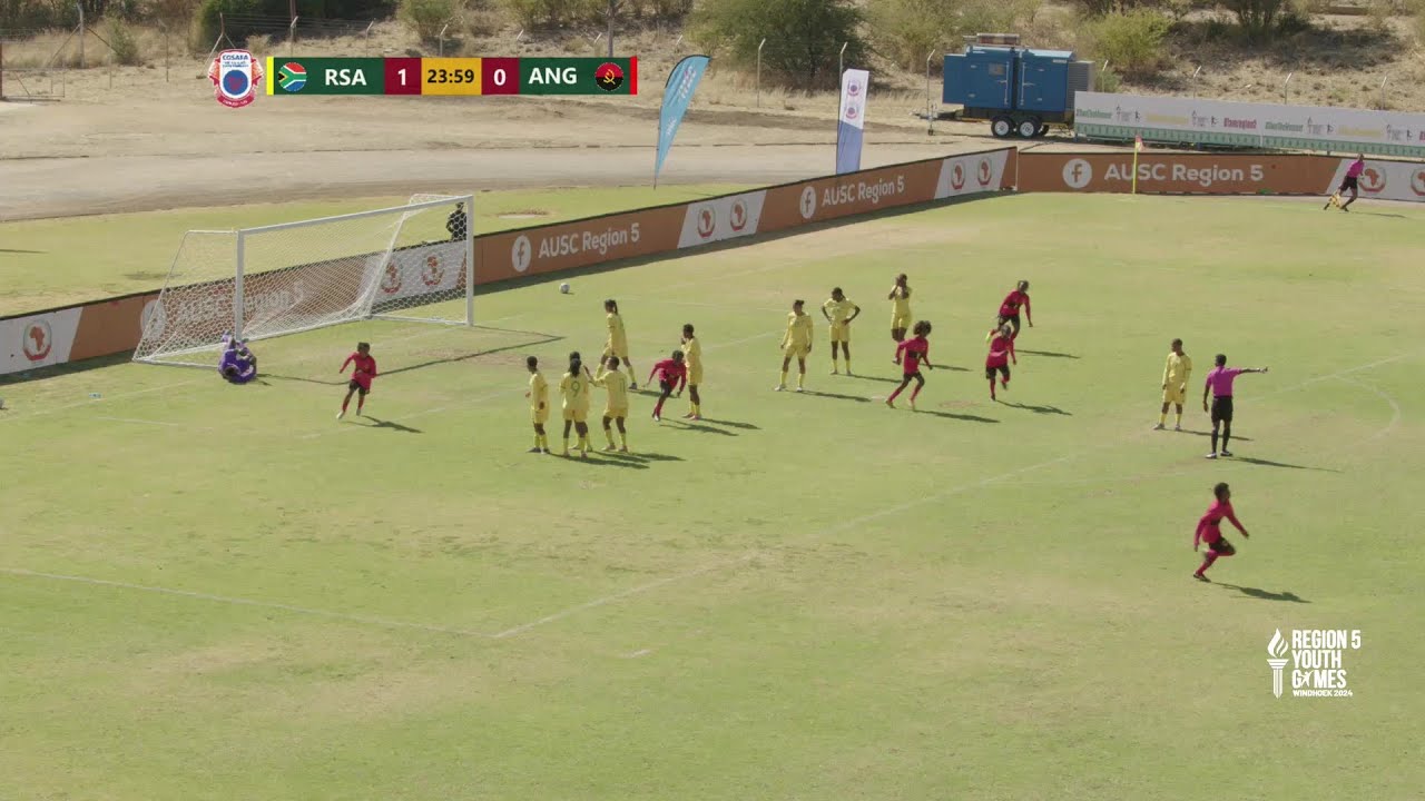 ⚽️ 𝟐𝟒’ | 𝐀𝐧𝐠𝐨𝐥𝐚 𝐡𝐢𝐭 𝐛𝐚𝐜𝐤! 🇦🇴🔥 #9 Maria Viera curls in a stunning free ...
