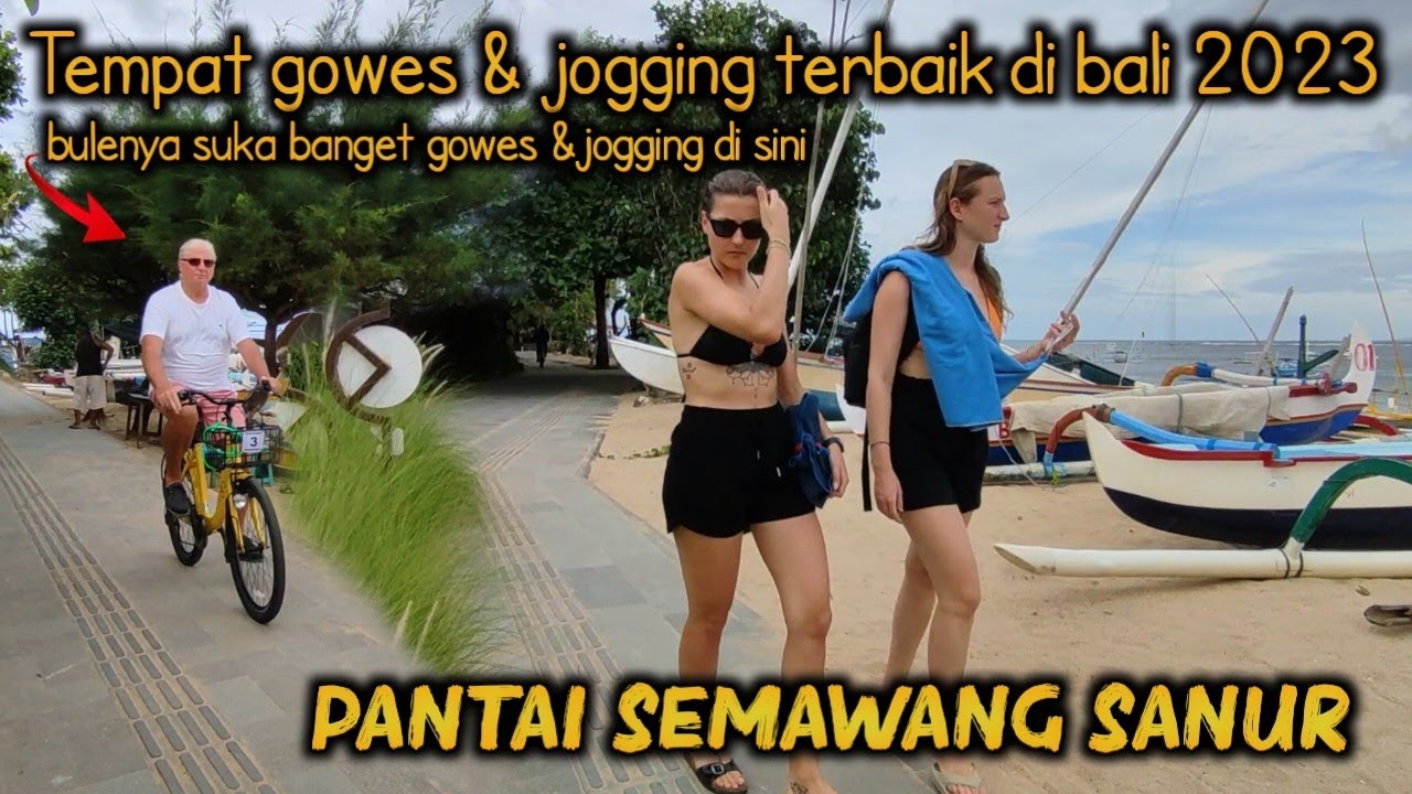 Semakin Cantik😍💕Pantai Semawang Sanur Bali | Bali Hari ini 2023 - YouTube