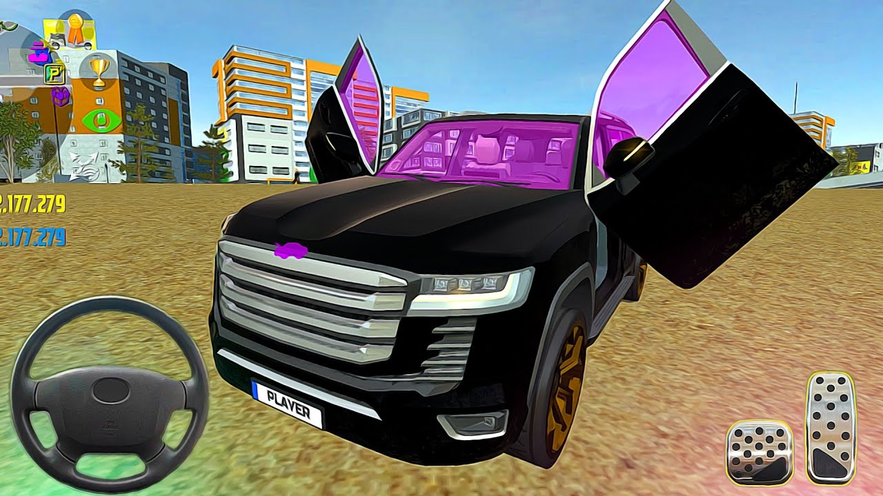 Full Modified Toyota Land Cruiser 🔥 Police Car On My Back 😱 Car ...