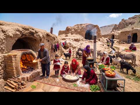 Surviving in Afghanistan's Ancient Cave Village | Real Cooking & Daily Life (Full Movie)