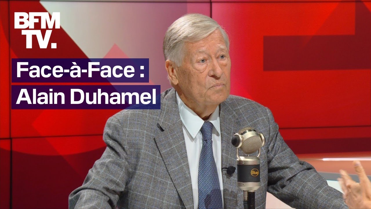 "Ma femme me le demande": l'interview d'Alain Duhamel évoquant sa dernière saison - YouTube