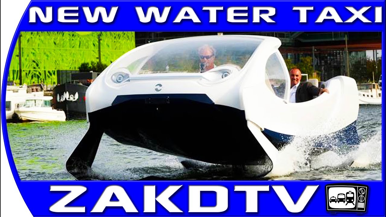 SeaBubbles the autonomous taxi built for the river. A self driving ...