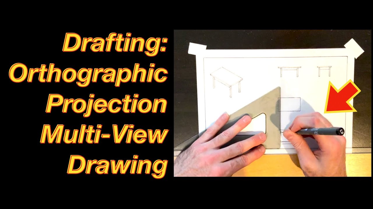 Hand-Drawn Orthographic Drawings: How to make orthographic drawings by ...
