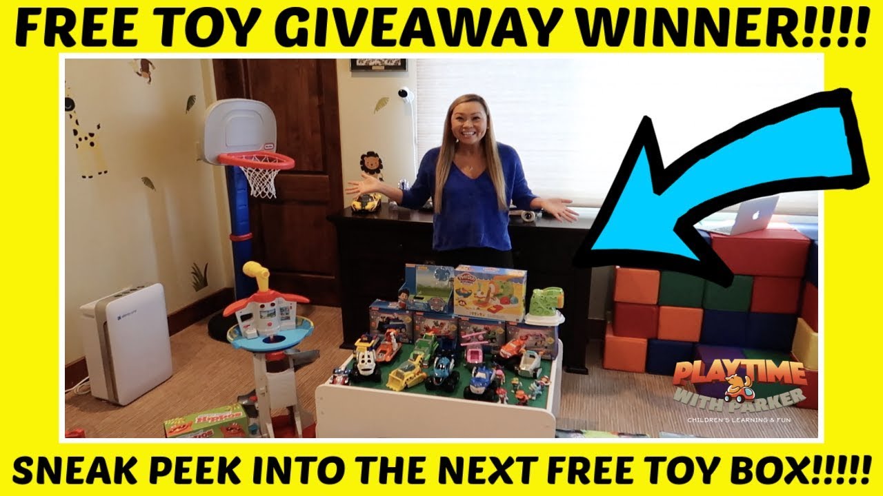 1st FREE TOY Giveaway Winner & Sneak PEEK for the Next FREE TOY Box ...