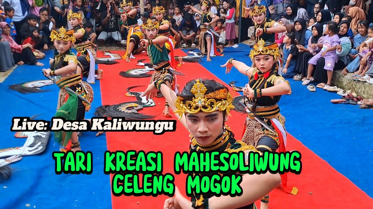 Tari Kreasi Mahesoliwung _ Celeng mogok ☆ Ebeg Banyumasan Panama Budaya ...