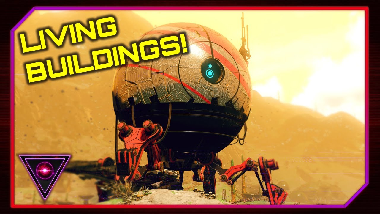 How To Find Living Buildings | No Man's Sky - YouTube