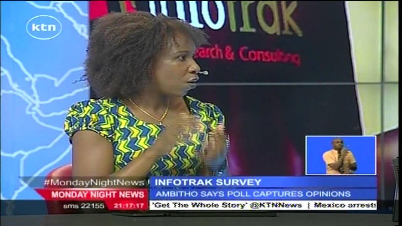 Infotrak CEO Angela Ambitho explains poll survey that has received ...