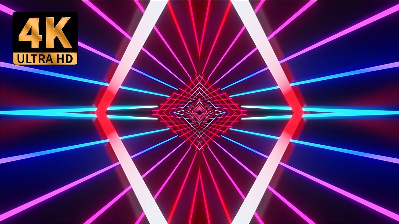 🌟 4K Abstract Video Background 🌟 Techno Laser VJ Loops No Copyright ...