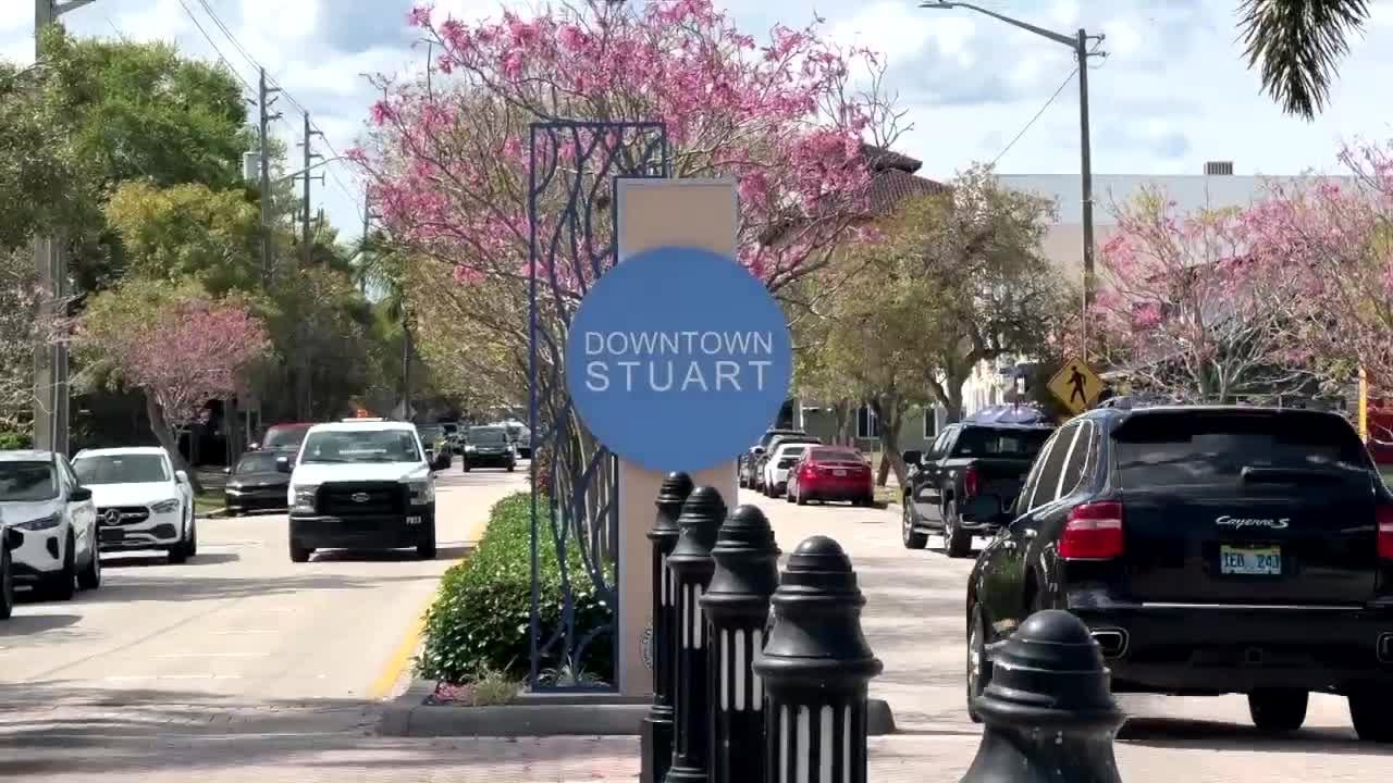 Downtown Stuart Fl Welcome Sign