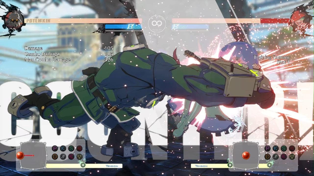 Potemkin 6H Counter Combo - Guilty Gear Strive - YouTube