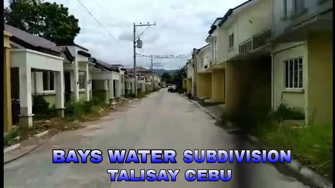 Bays Water Subdivision Talisay Cebu - YouTube