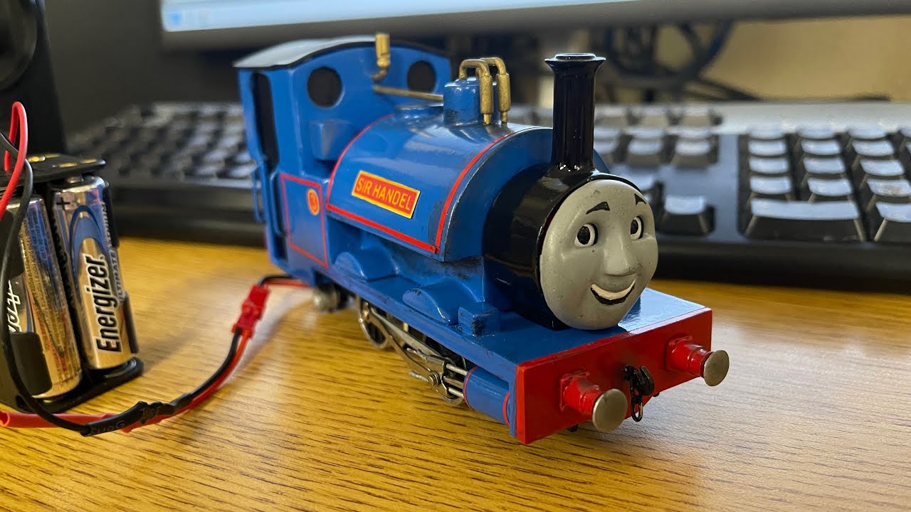 Gauge 1 Sir Handel replica video - YouTube