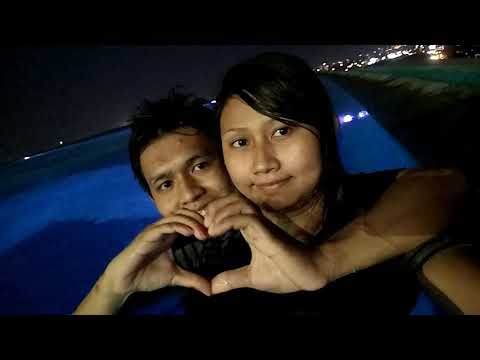 bulan madu @ malam pertama @ kolam renang nirwana di rooftop hotel indolux yogjakarta