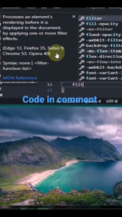Text Overlay In Css Coding Short 2022 Css Cssanimation Html Viral Subscribe Youtube