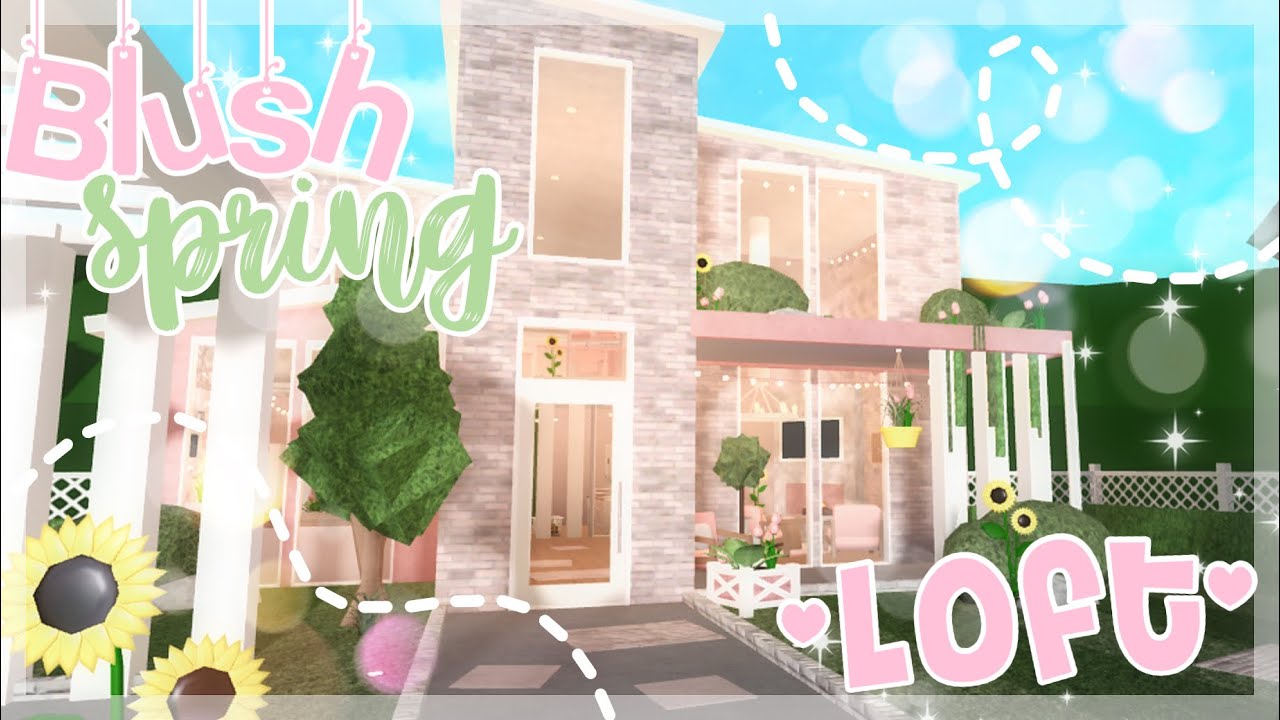 🌸Blush Spring Loft🌼|| Bloxburg House Tour 73K+ - YouTube