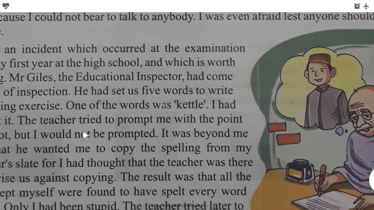 LESSON - 3 of ENGLISH READER for CLASS - 6 - YouTube