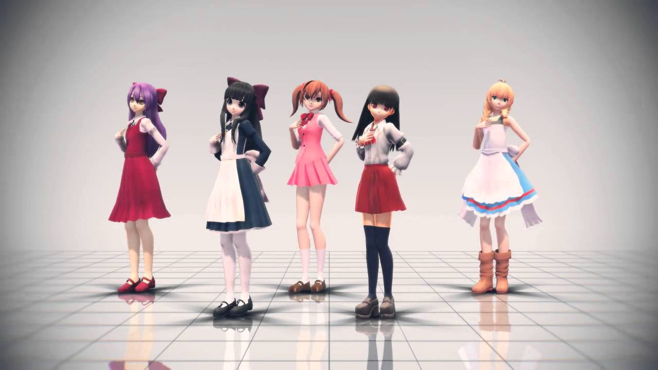 【MMD】 Dreamin Chu Chu ~ 【RPG Horror Girls】 - YouTube