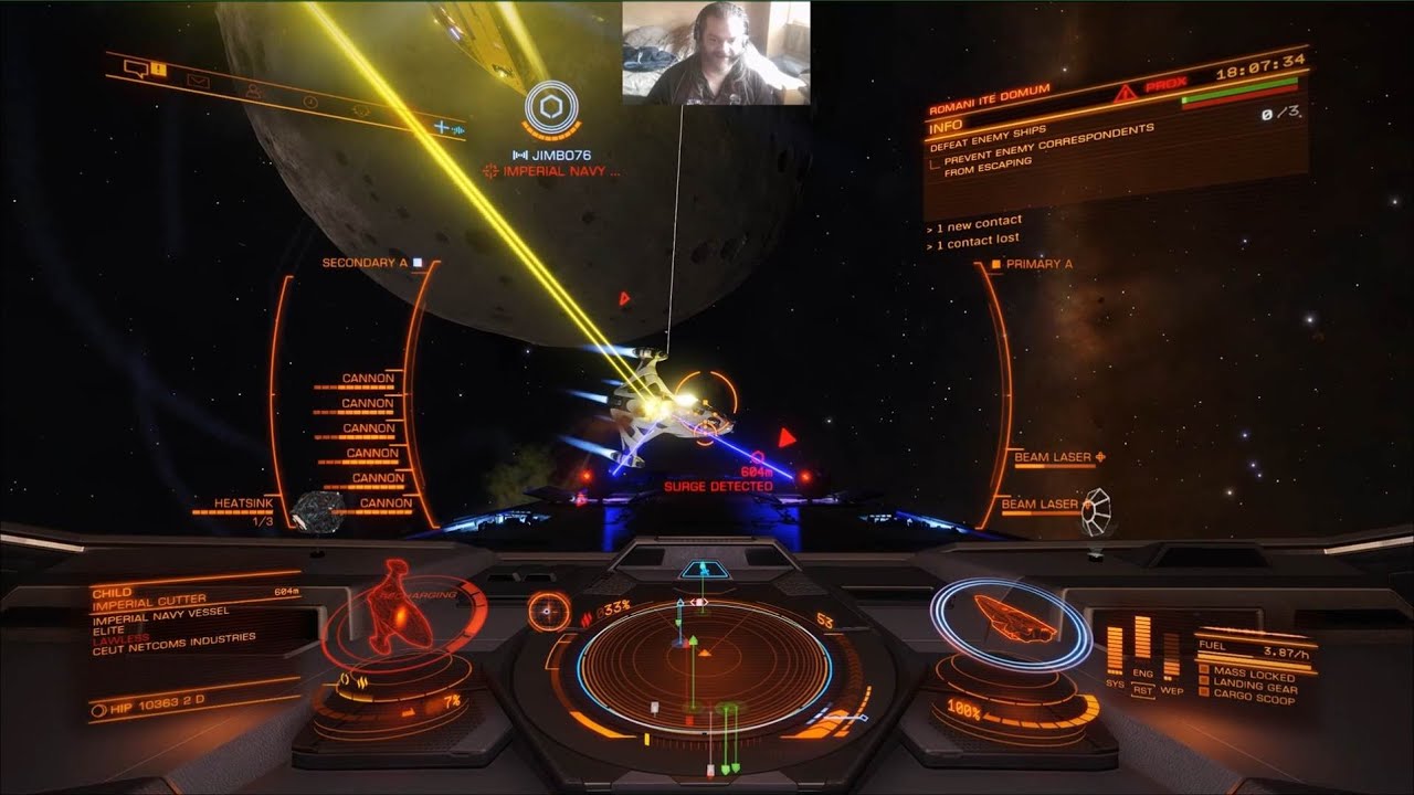 Elite: Dangerous - More Winged Combat Carnage (PC) 1080P60 HD - YouTube